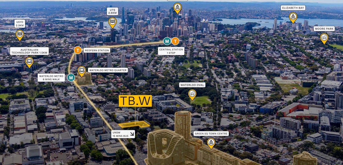 The Botany Waterloo New Apartments at 219-231 Botany Road - realestate ...
