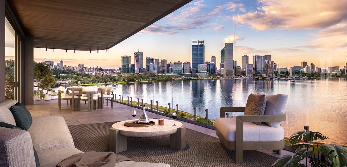 Eclipse South Perth New Apartments at 44 Mill Point Road - realestate ...