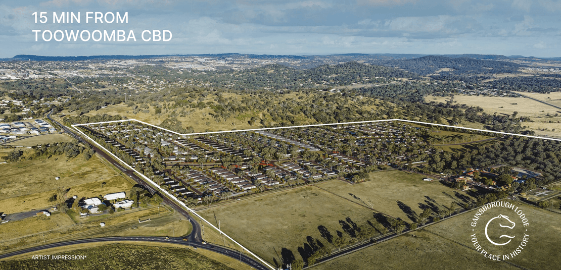 Gainsborough Lodge Land Estate at 689 Toowoomba Cecil Plains Road ...