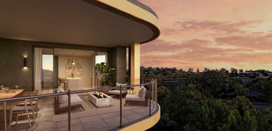 Atrium, The Penthouse Collection New Apartments at 40-42 Ashford Avenue ...