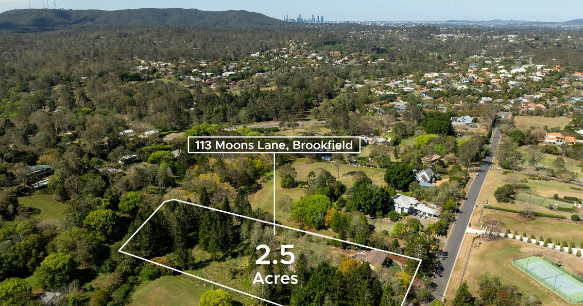 113 Moons Lane, Brookfield QLD 4069 - property.com.au