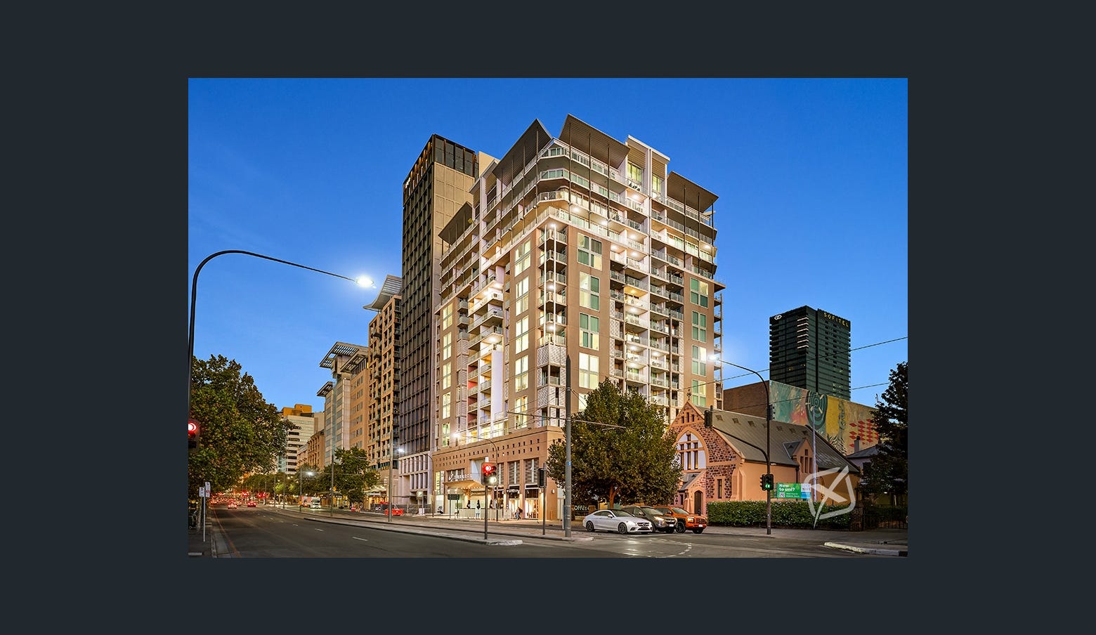[U/C] 98-100 North Terrace | 79m | 23 Levels | Little National Hotel ...