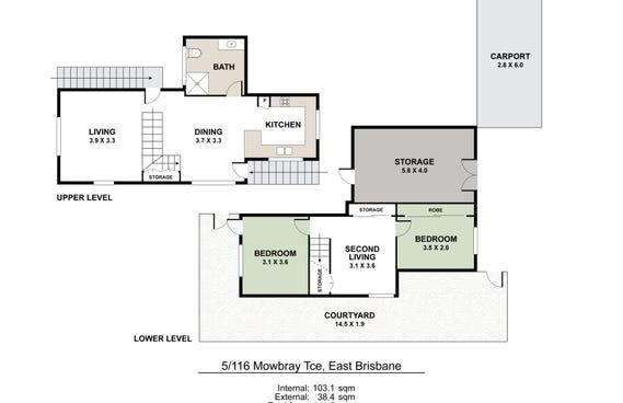 5/116 Mowbray Terrace, East Brisbane QLD 4169 - property.com.au