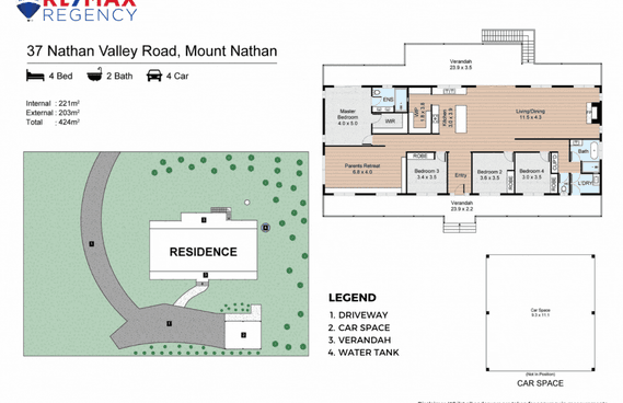 37 Nathan Valley Road, Mount Nathan QLD 4211 - property.com.au