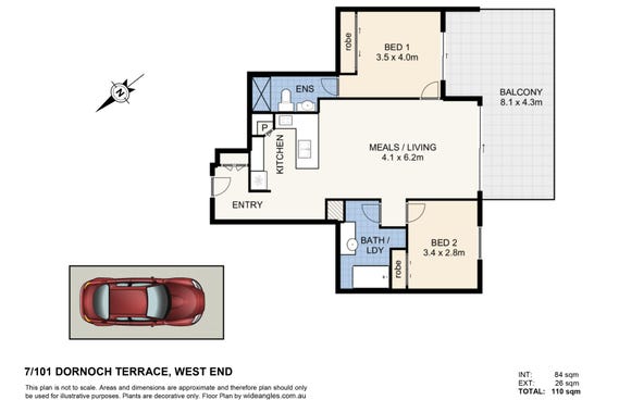 7/101 Dornoch Terrace, Highgate Hill QLD 4101 - property.com.au