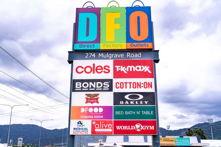 DFO Shopping Centre, Cairns, 274 Mulgrave Road, Cairns City, QLD 4870 ...