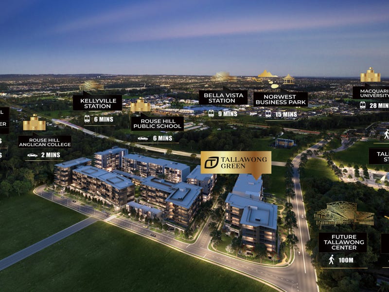 Tallawong Green New Apartments at 3-9 Herman Crescent, Rouse Hill ...