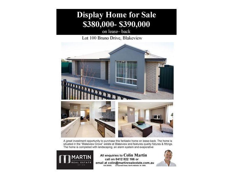 100 Bruno Drive, Blakeview, SA 5114 - Property Details