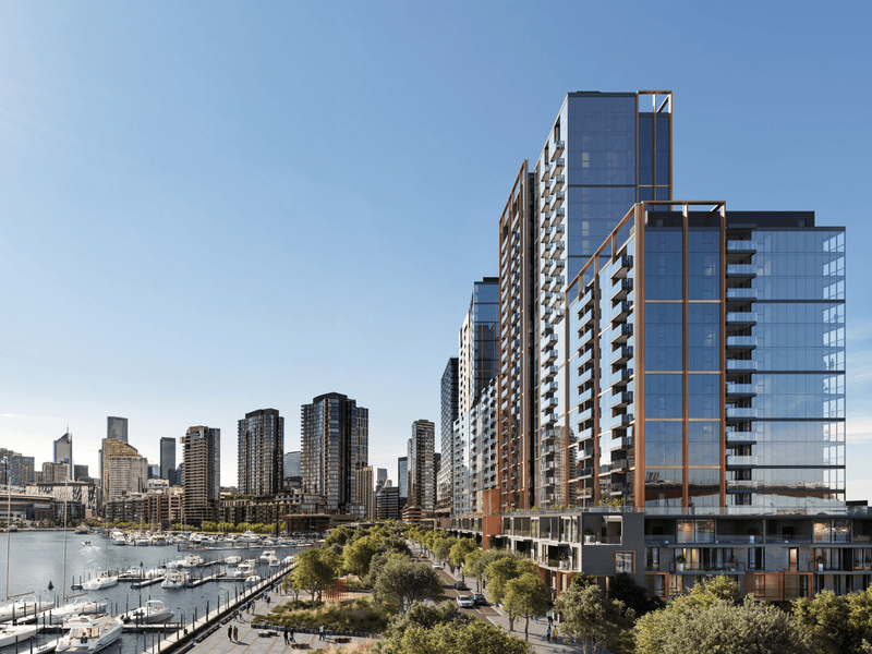 Collins Wharf New Apartments at 971 Collins Street, Docklands ...