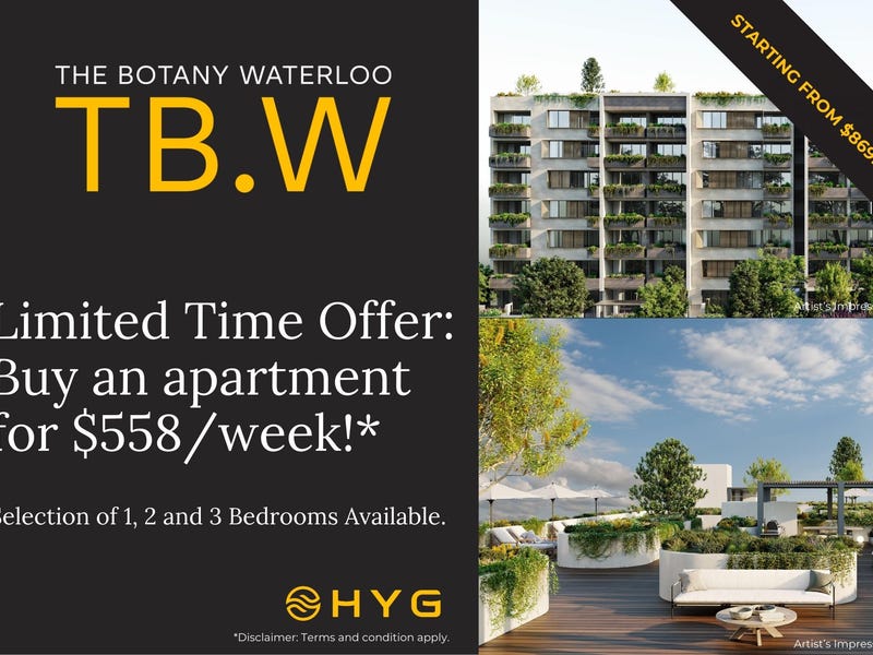 The Botany Waterloo New Apartments at 219-231 Botany Road - realestate ...