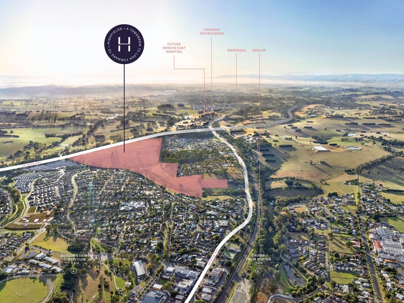 Highfields Estate Land Estate at 100 Buln Buln Road, Drouin ...