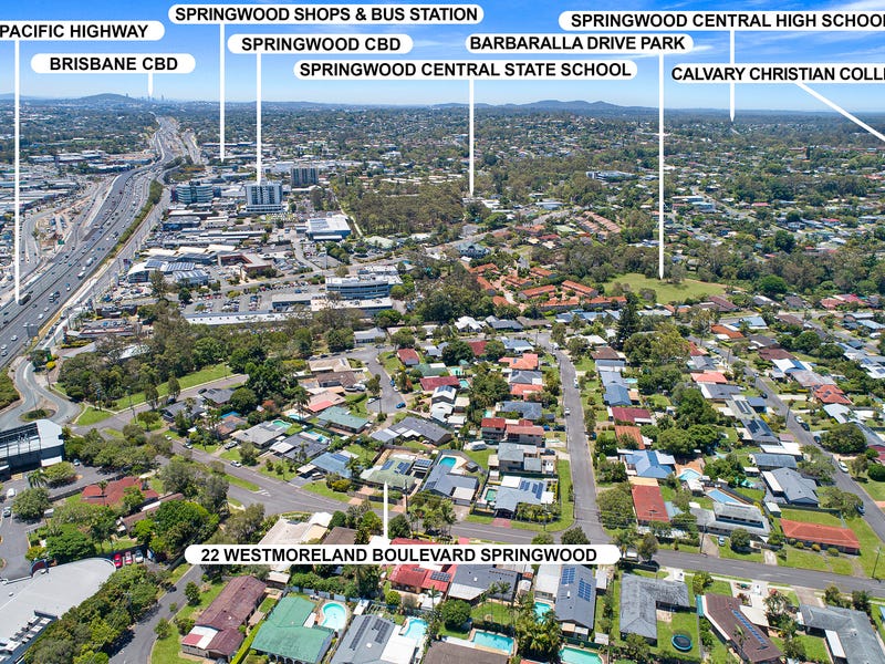 22 Westmoreland Boulevard, Springwood, Qld 4127 - Property Details