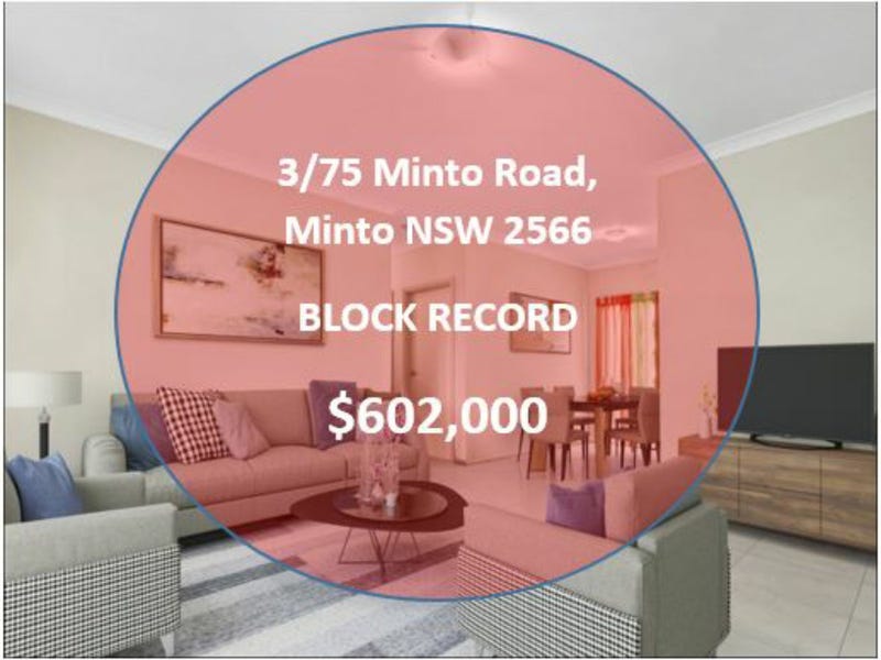 3/75 Minto Road, Minto, NSW 2566 - realestate.com.au