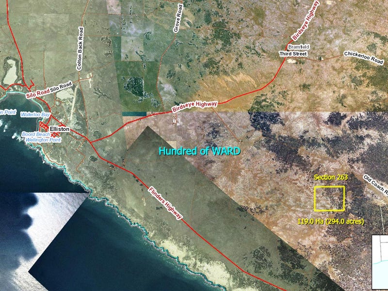 Section 263 Hundred of Ward, Bramfield via, Elliston, SA 5670 ...
