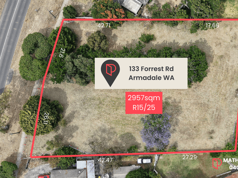 133 Forrest Road, Armadale, WA 6112 - Residential Land for Sale ...