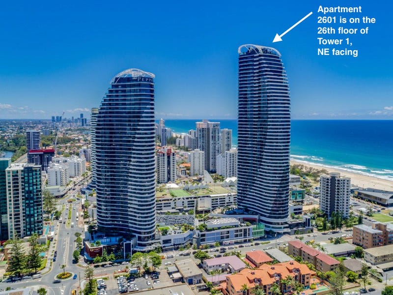 2601/1 Oracle Boulevard, Broadbeach, Qld 4218 - Property Details