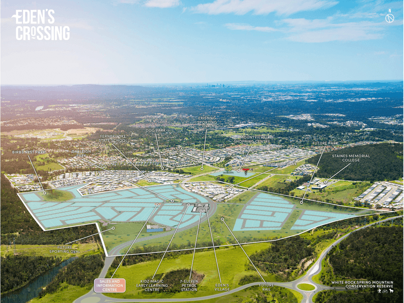 Eden’s Crossing Land Estate at Cnr Fernbrooke Boulevard and Sunbird ...