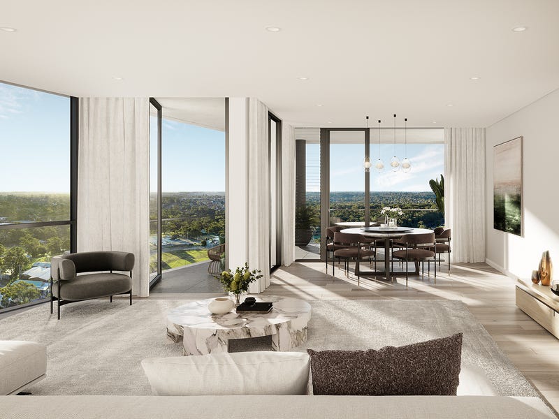 Hills Showground Village New Apartments at Corner of Doran Drive and De ...