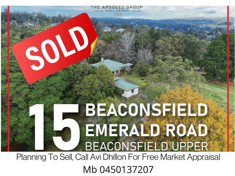 15 Beaconsfield-emerald Road, Beaconsfield Upper, VIC 3808 - realestate ...