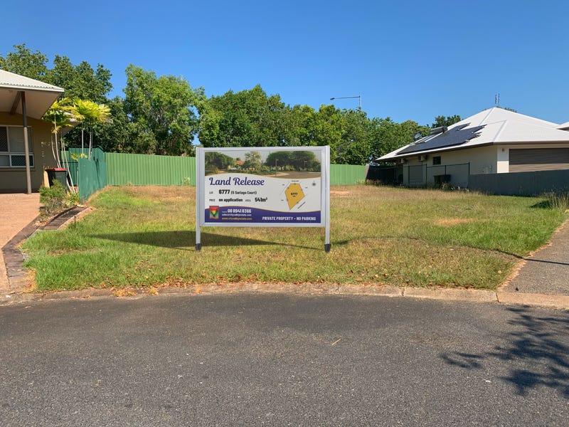 Lot 6777, 5 Sariago Court, Woolner, NT 0820 - Residential Land for Sale ...
