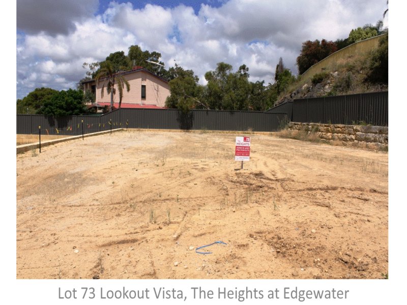 Lot 73 Lookout Vista, Edgewater, WA 6027 - Property Details